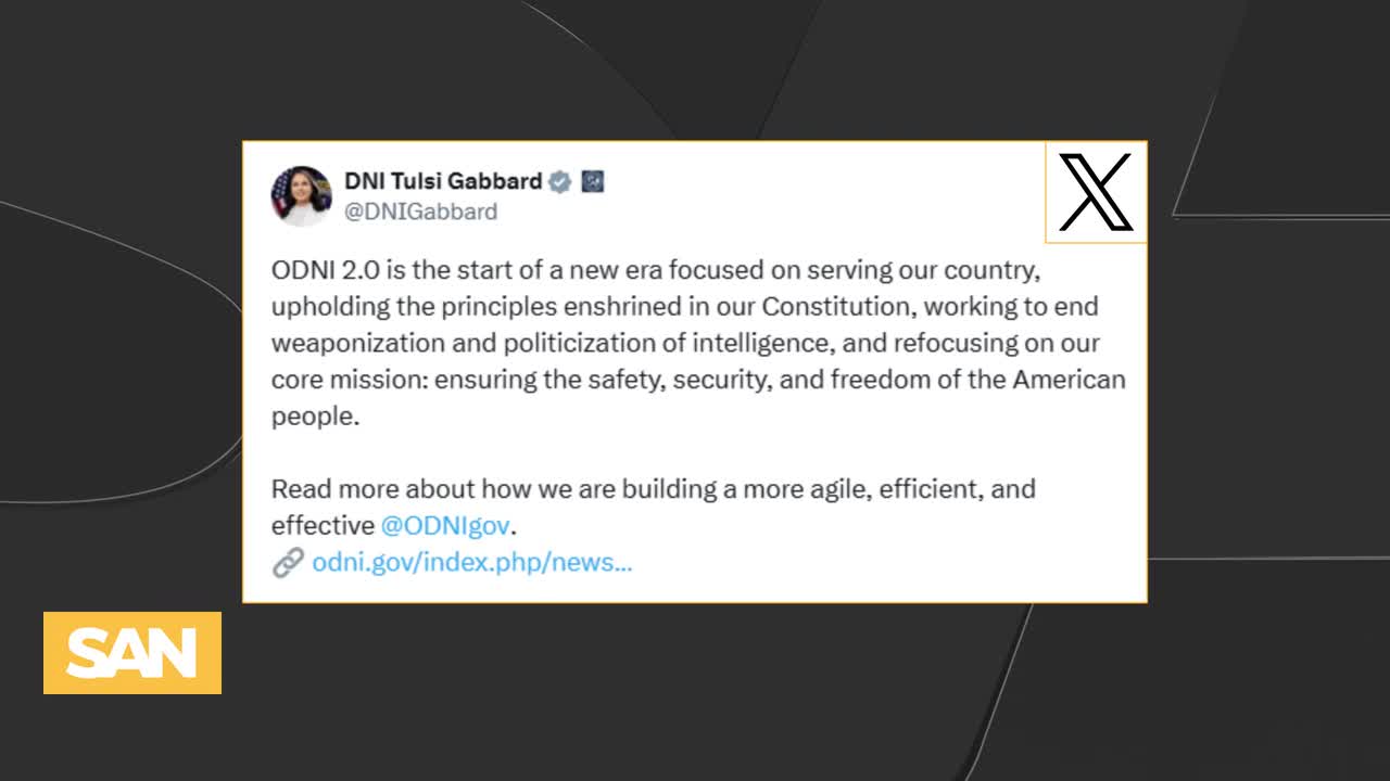 Gabbard unveils plan to cut ODNI workforce by nearly 50%, budget by $700m