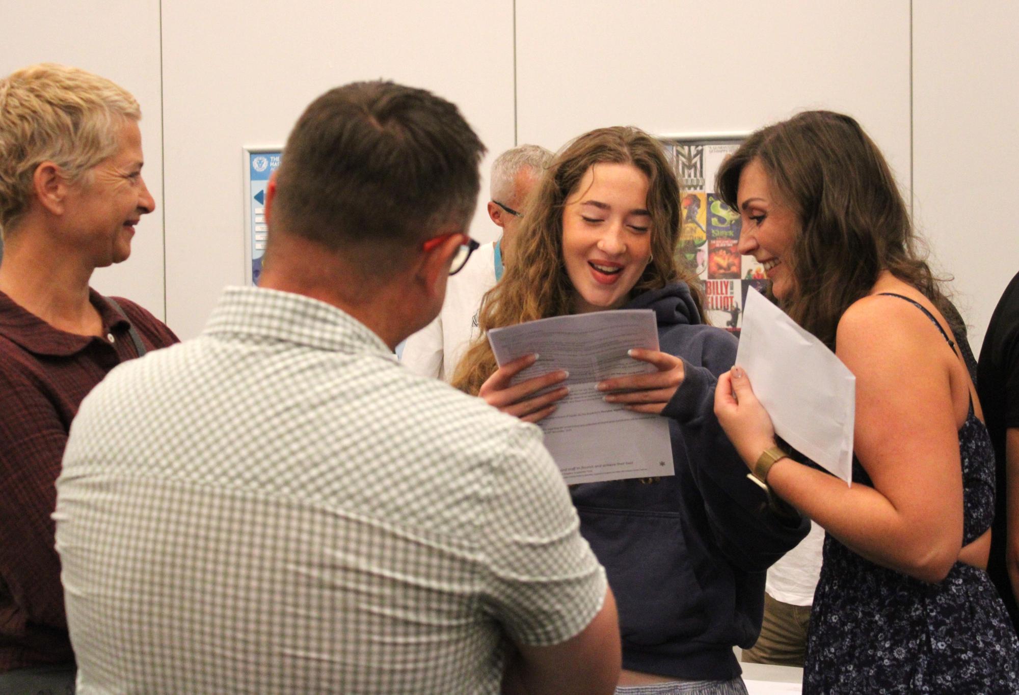 The Hastings Academy celebrates Results Day