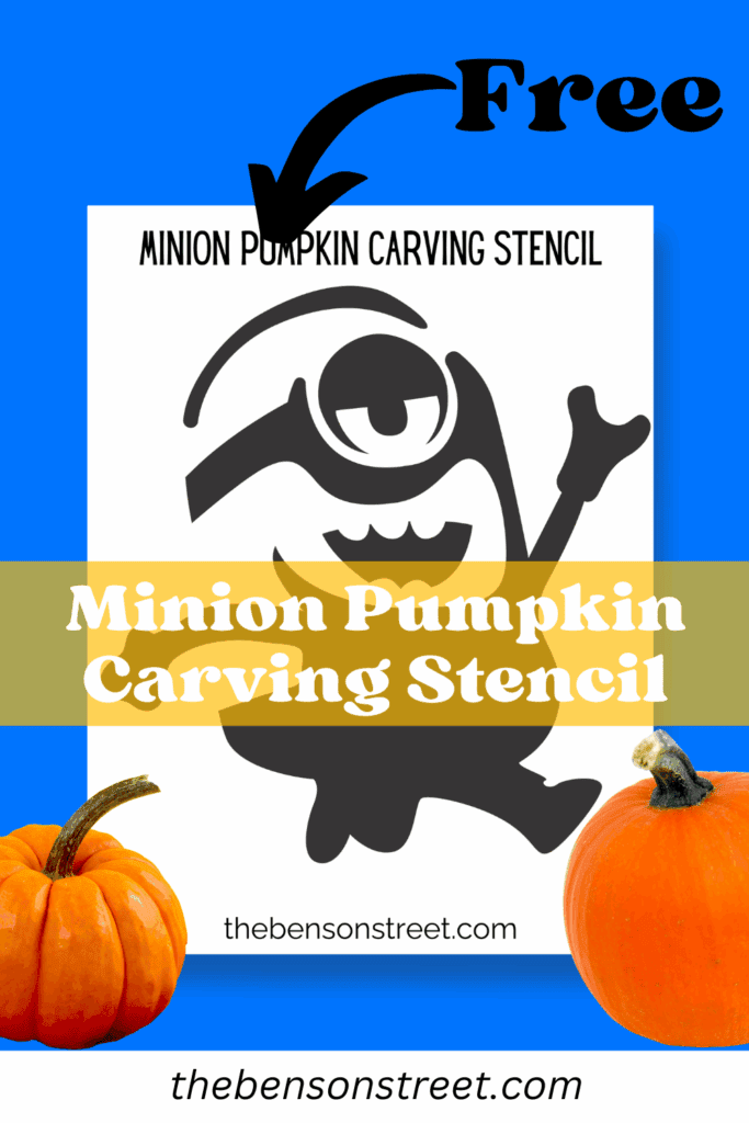 Free Minion Pumpkin Stencil Printable Carving Template