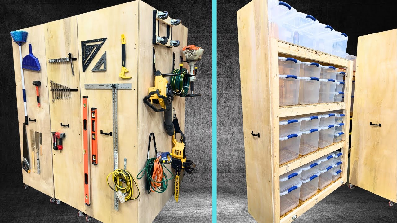 Ultimate Garage Upgrade – Mobile Storage Build