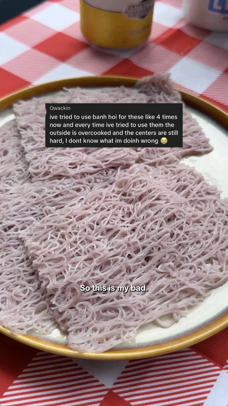 Another way to cook these rice noodle sheets