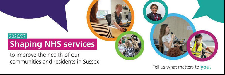 People across Sussex are being encouraged to have their say on NHS ...