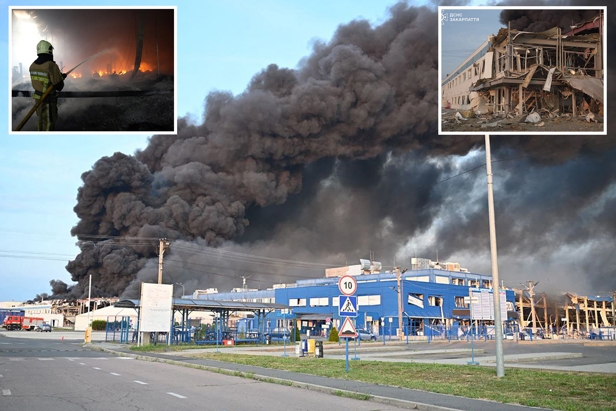 Russian missiles hit US-owned factory in Ukraine days after Trump-led ...
