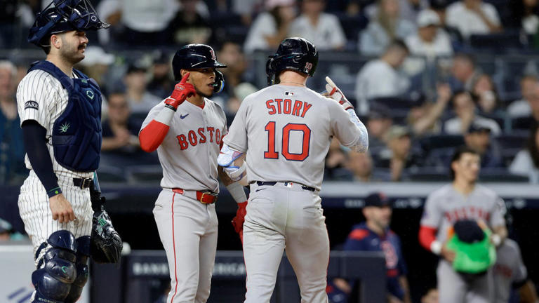 It's Red Sox vs. Yankees in the AL Wild Card round. Here's the series schedule