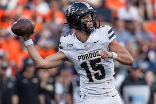 Injured Purdue QB Ryan Browne doubtful against Rutgers