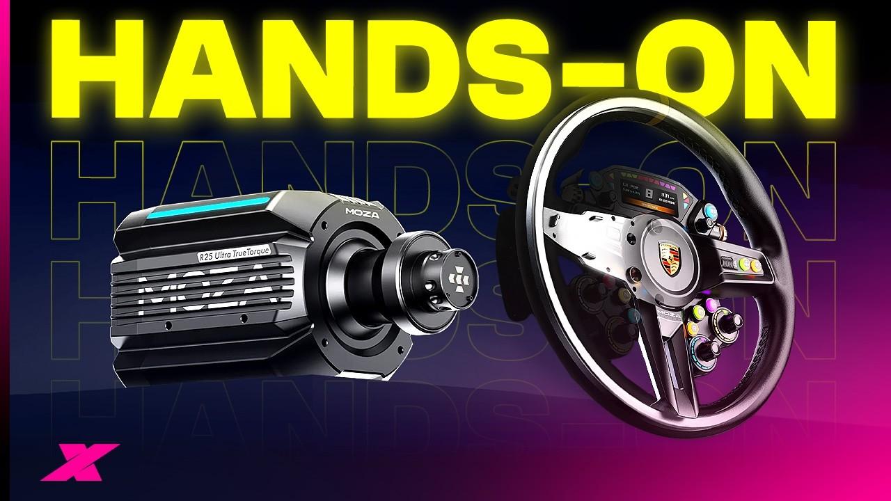 First Look At Moza’s New R21 & R25 Ultra Dd Wheelbases And More ...