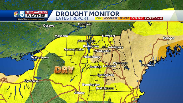 Latest drought monitor confirms moderate drought conditions in northern ...