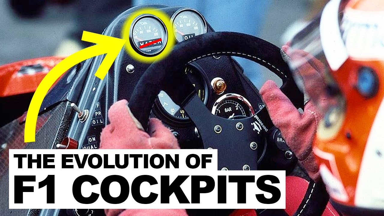 How F1 Cockpits Transformed Over the Decades