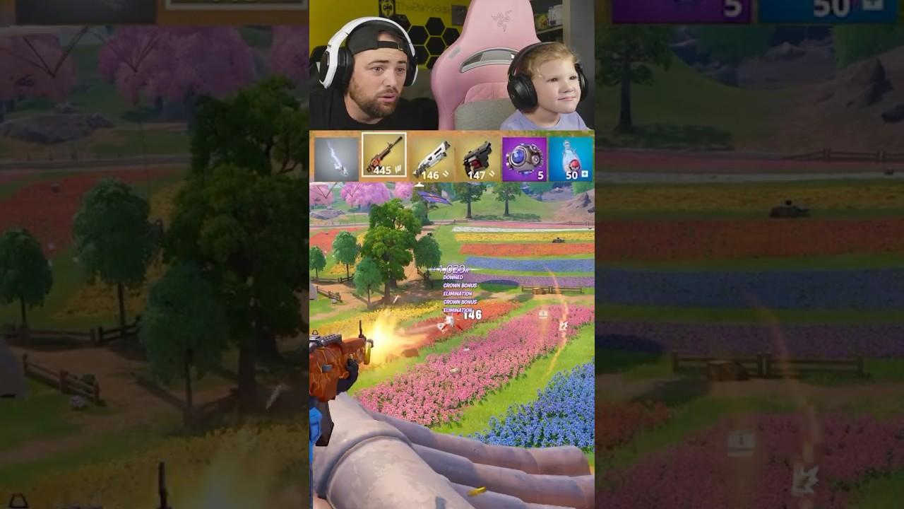 4 Year Old Fortnite Prodigy Collects All The New Mythics In One Game ...