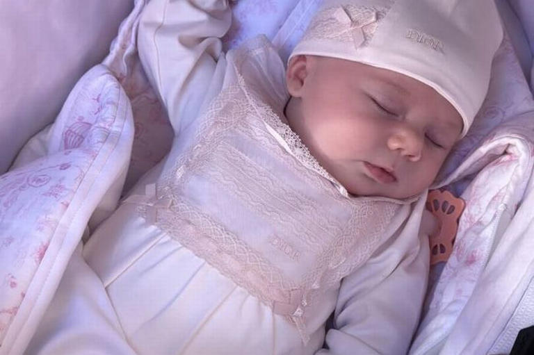 Lilly Gerrard dresses Lila-Grey in £480 Dior set as she 'adores' daughter