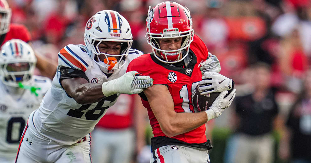 London Humphreys feeling like a ‘whole’ receiver at Georgia