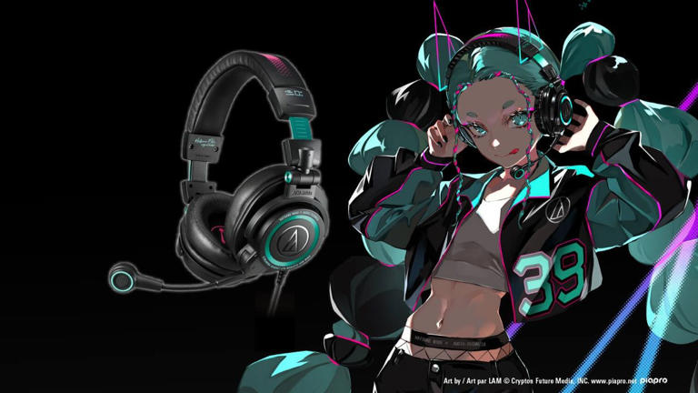 This new limited-edition Hatsune Miku collab might be the cutest Audio ...