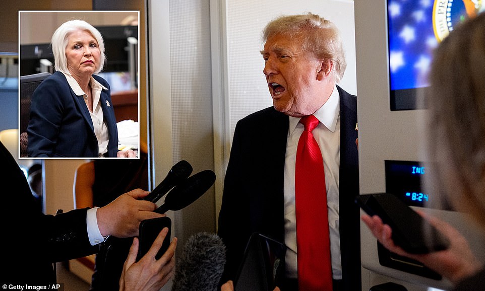 Trump threatens Colorado with 'harsh measures' over jailed clerk