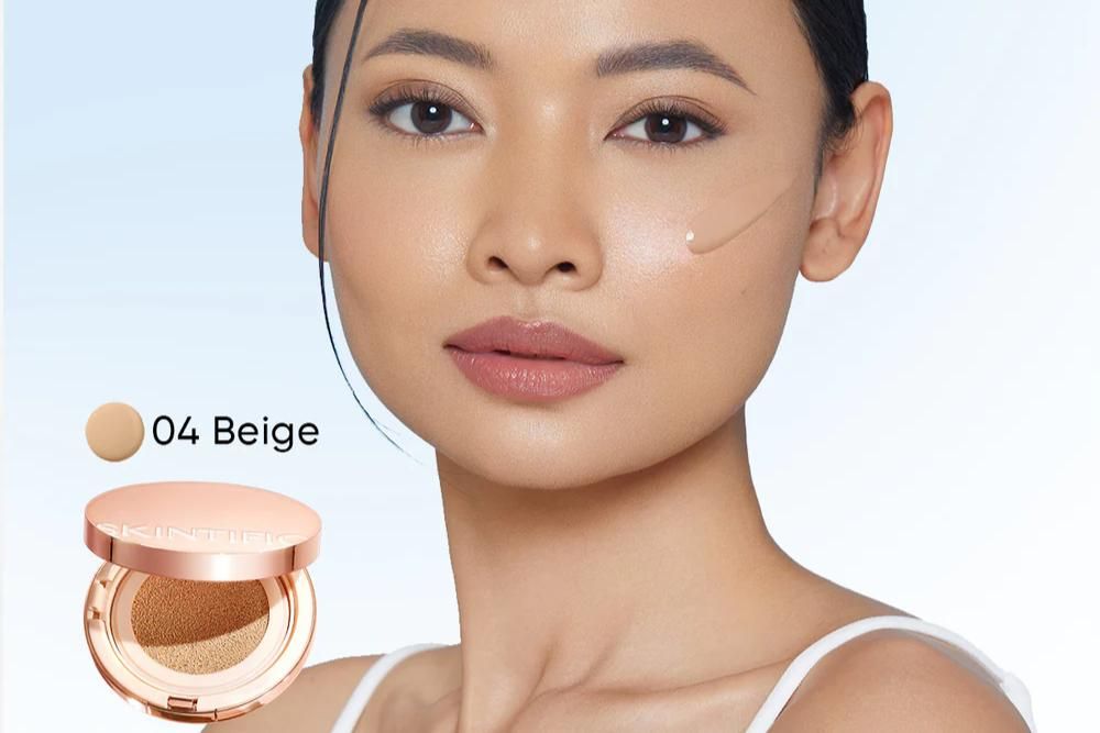 4 Shade Cushion Skintific untuk Kulit Sawo Matang, Tampak Natural