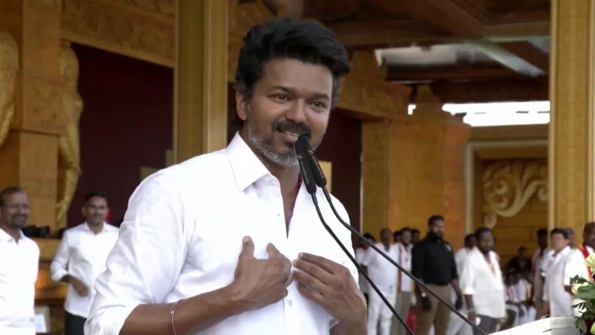 FIR against Vijay as bouncers throw his fan off the ramp at TVK conference