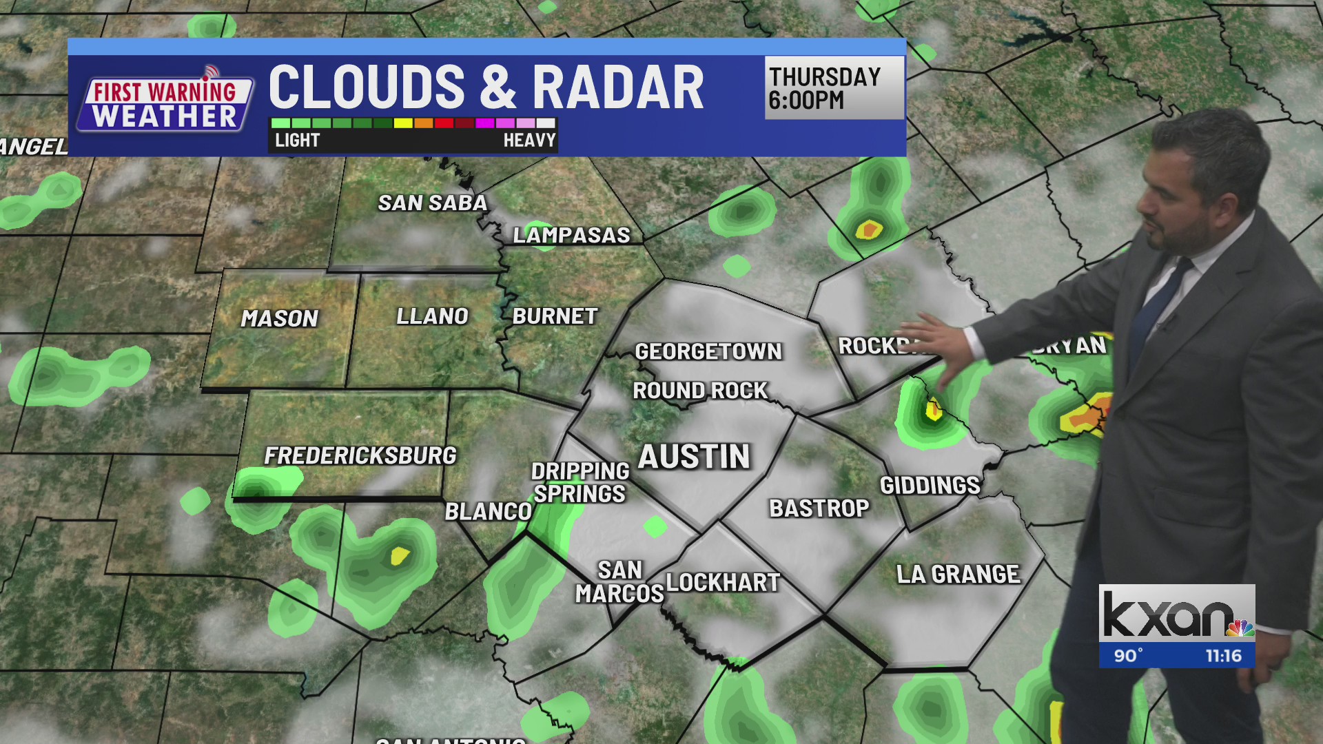 First Warning Weather Noon Forecast with Meteorologist Freddy Vela ...