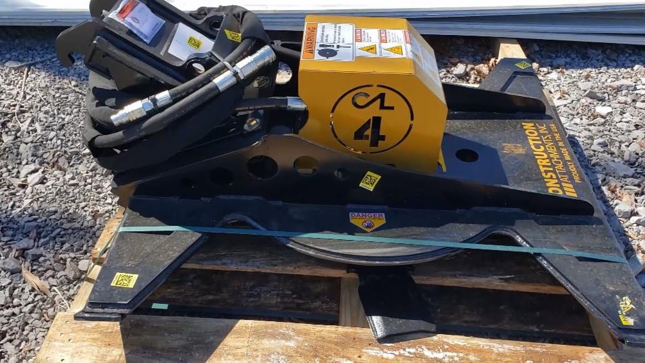 Mini Excavator Brush Cutter Has Arrived! First Look at the New ...