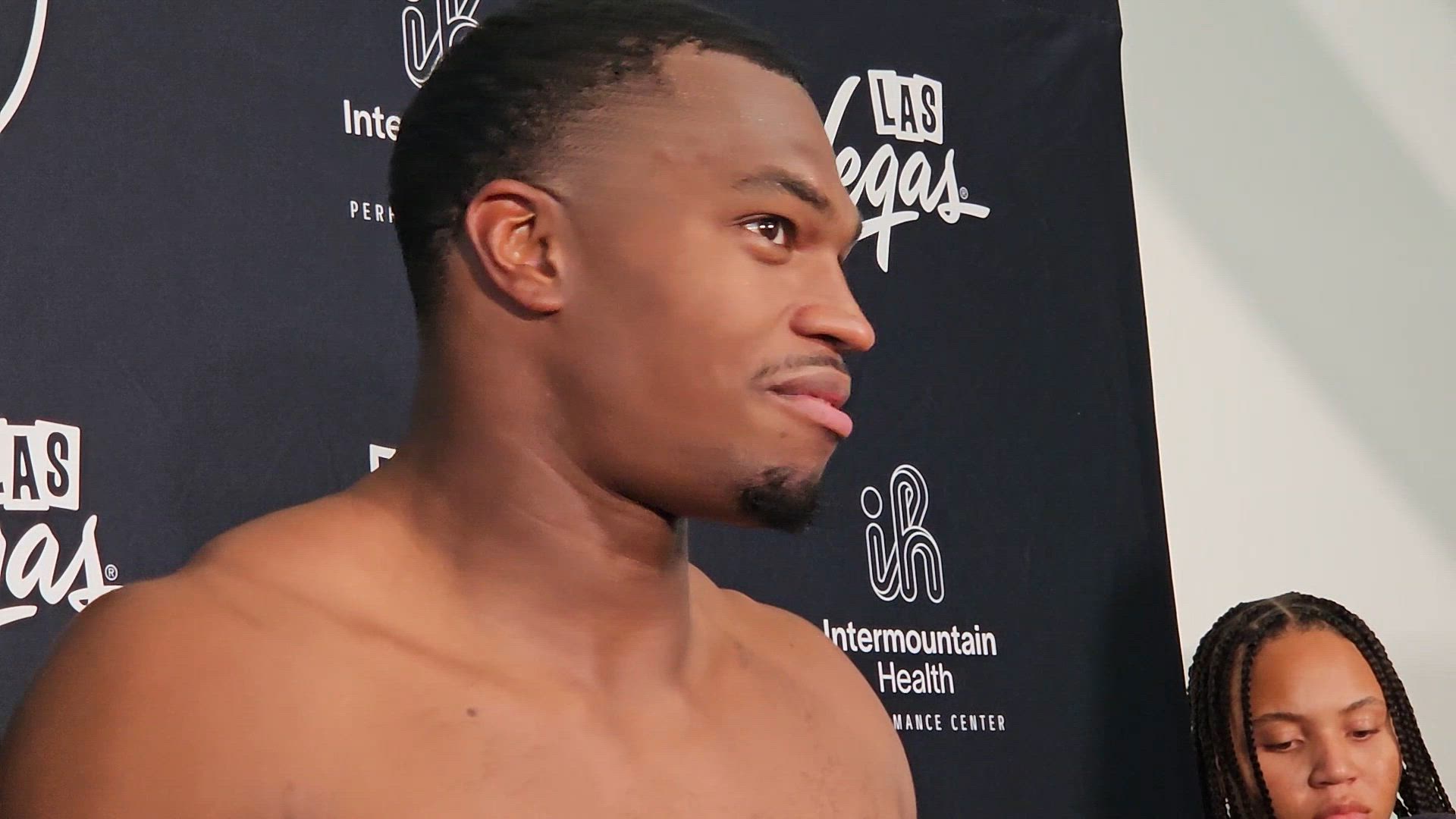 Las Vegas Raiders DE Tyree Wilson Trench Mentality