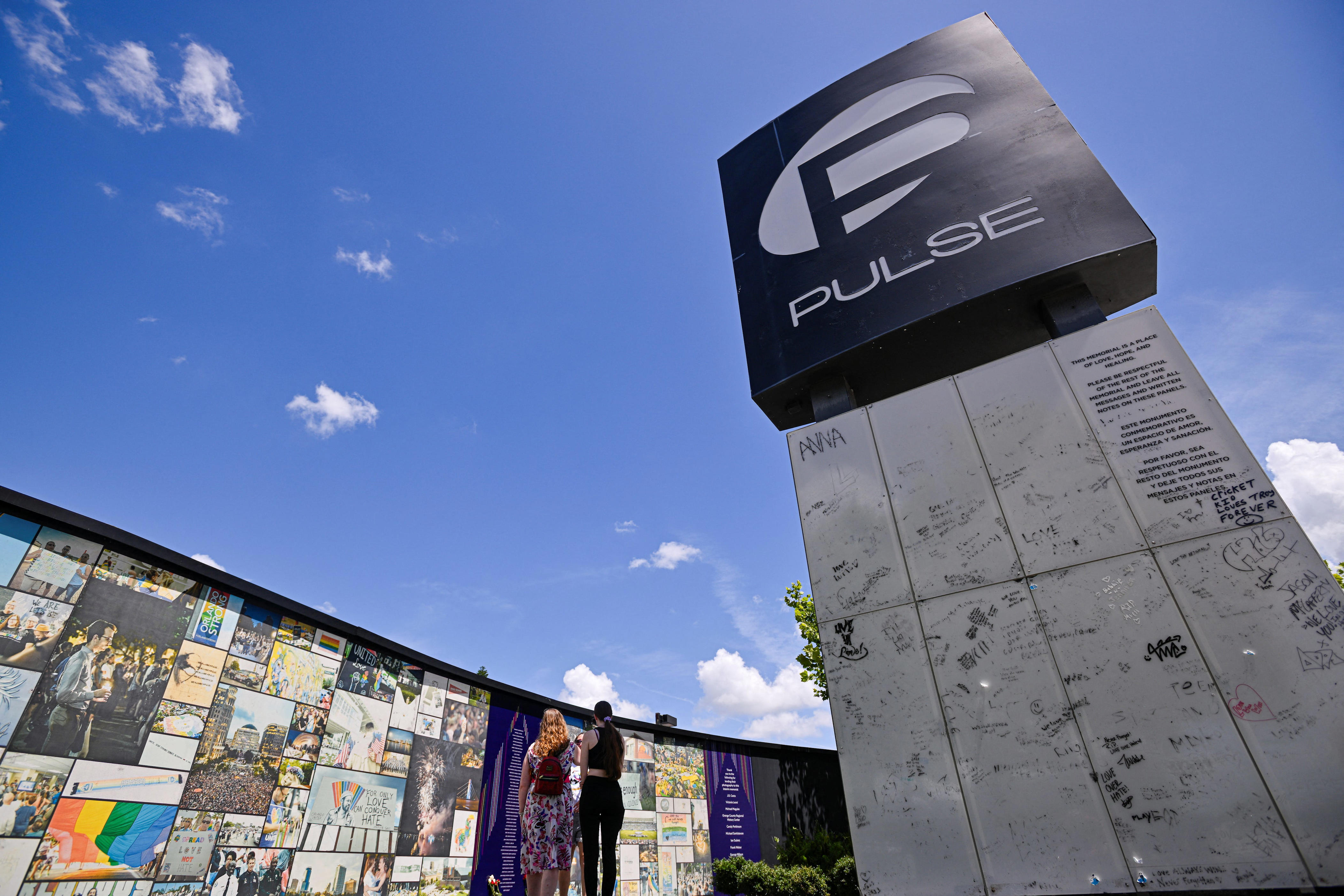 Rainbow crosswalk removed at Pulse nightclub memorial amid Trump's ...