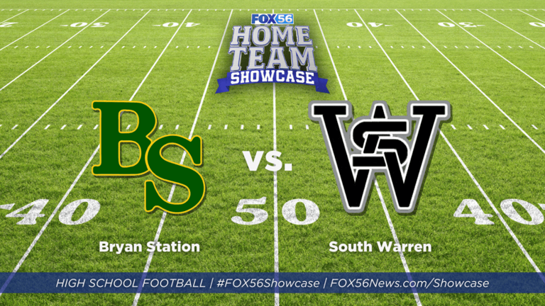 FOX 56 Home Team Showcase preview: Bryan Station vs. South Warren football