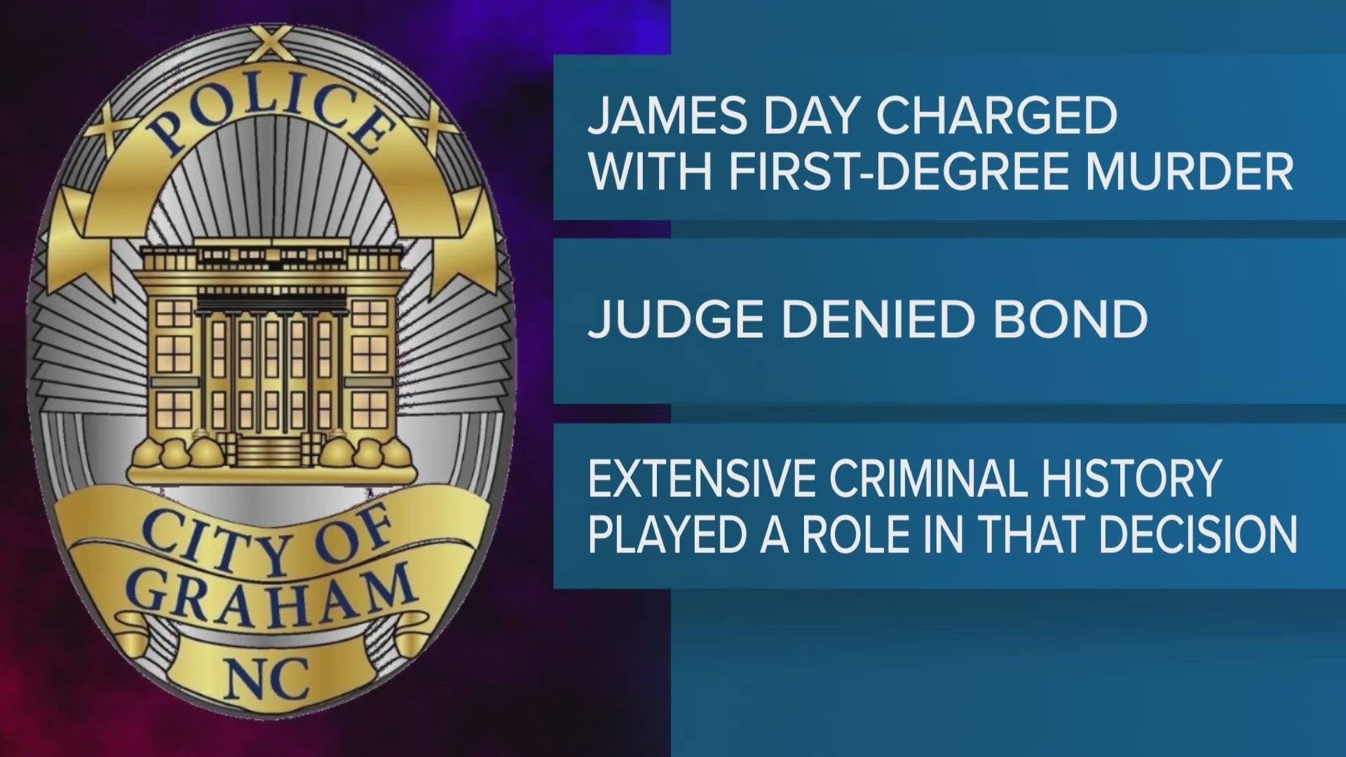 Man killed in Graham during family dispute | Stepfather charged with murder