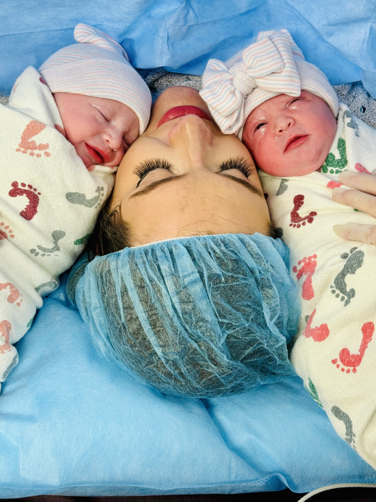 KFOR’s Katelyn Ogle delivers two bundles of joy