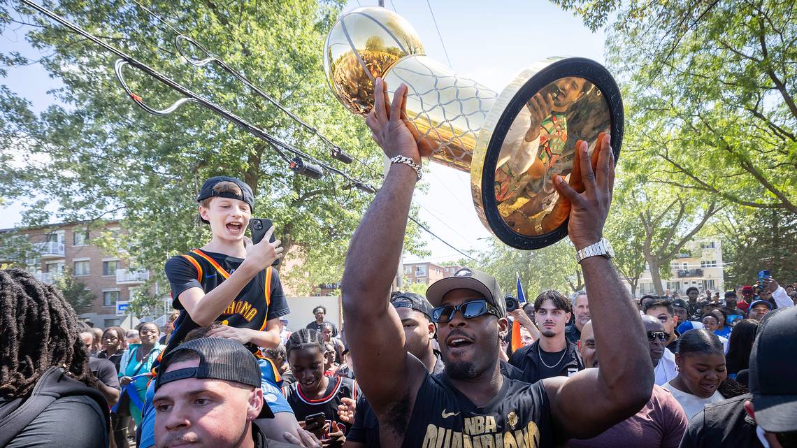 Lu Dort brings a trophy and sense of pride back to Montreal North