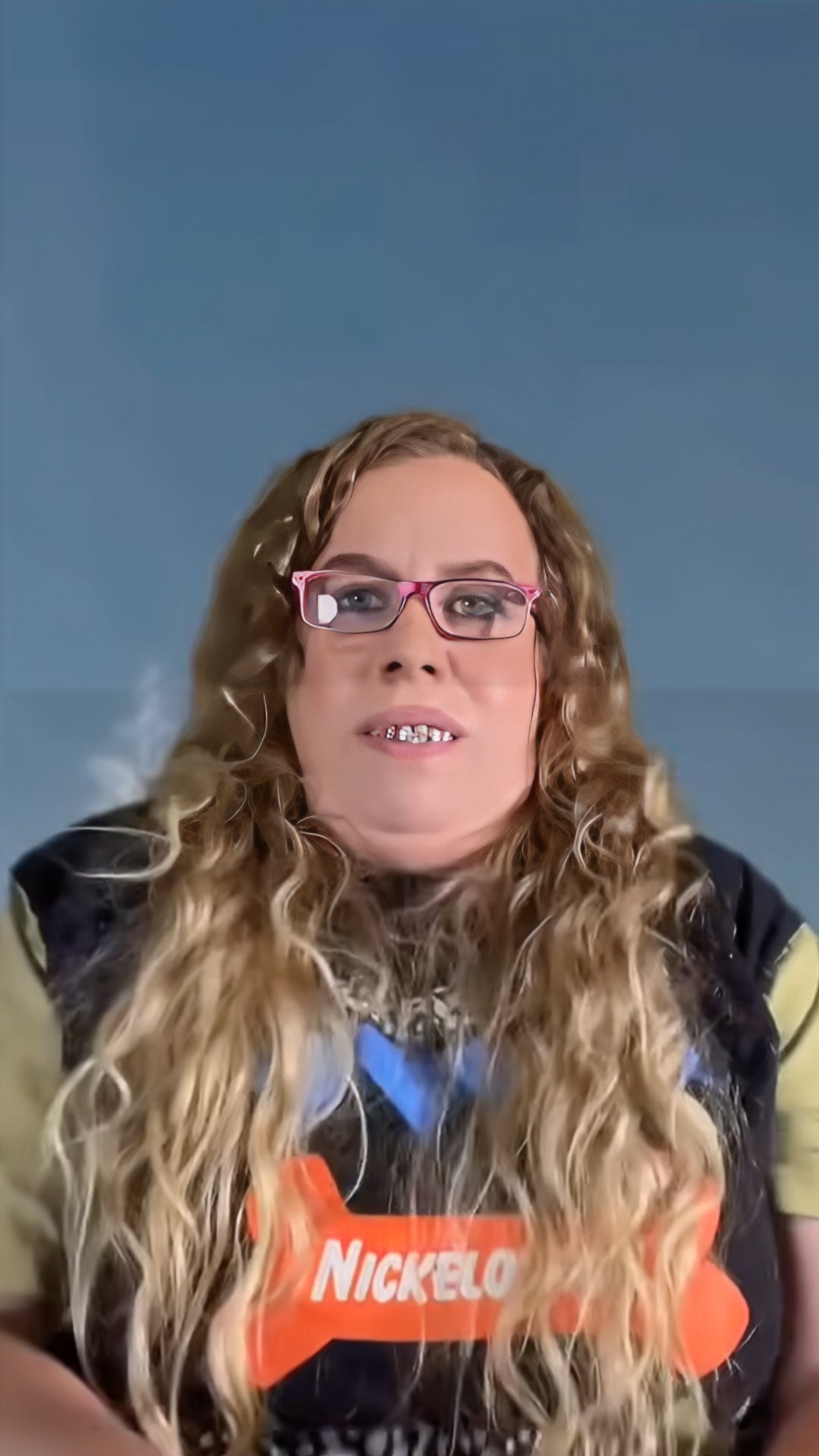 Trying to Look Cute on a Roller Coaster