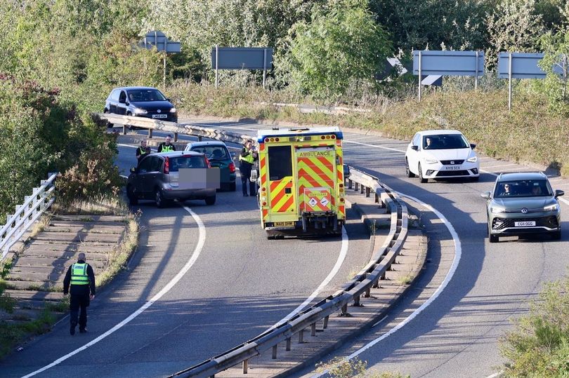 Gateshead A189 crash before Redheugh Bridge sees one person taken to ...