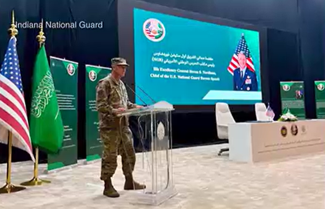 Indiana National Guard enters partnership with Saudi Arabia