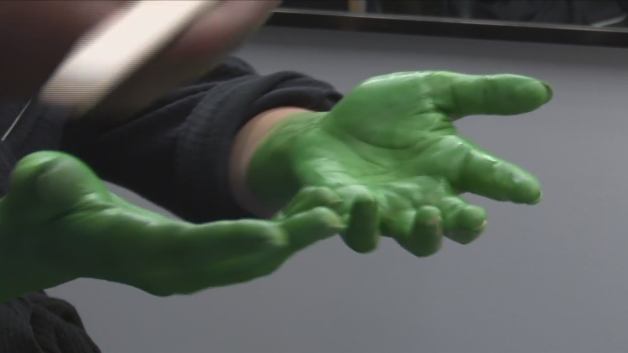 Going Green: Turning into the character of Elphaba for Wicked