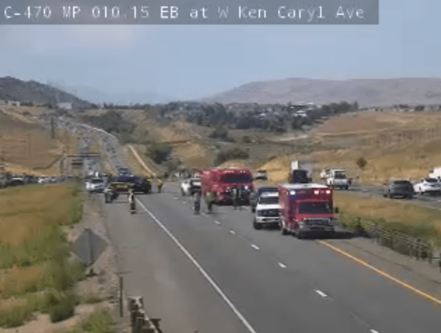 C-470 east reopens Thursday afternoon near Ken Caryl after crash