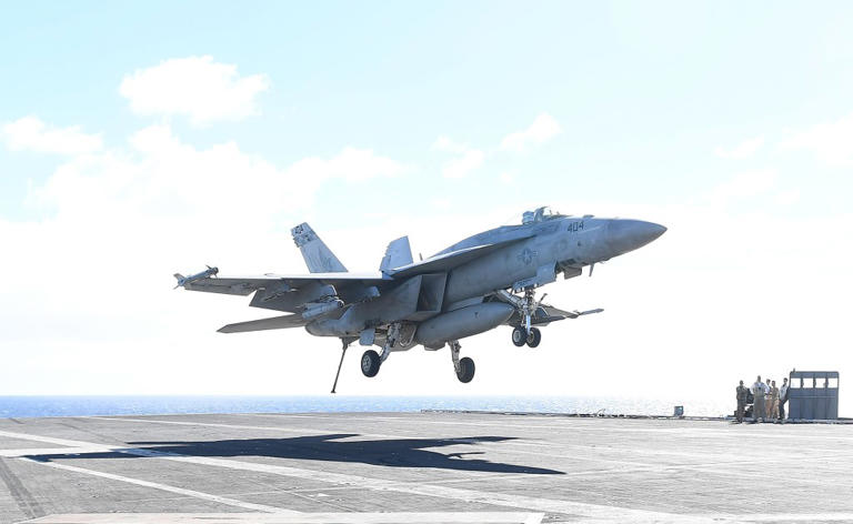 Navy pilot rescued after $67M fighter jet crashes during routine ...