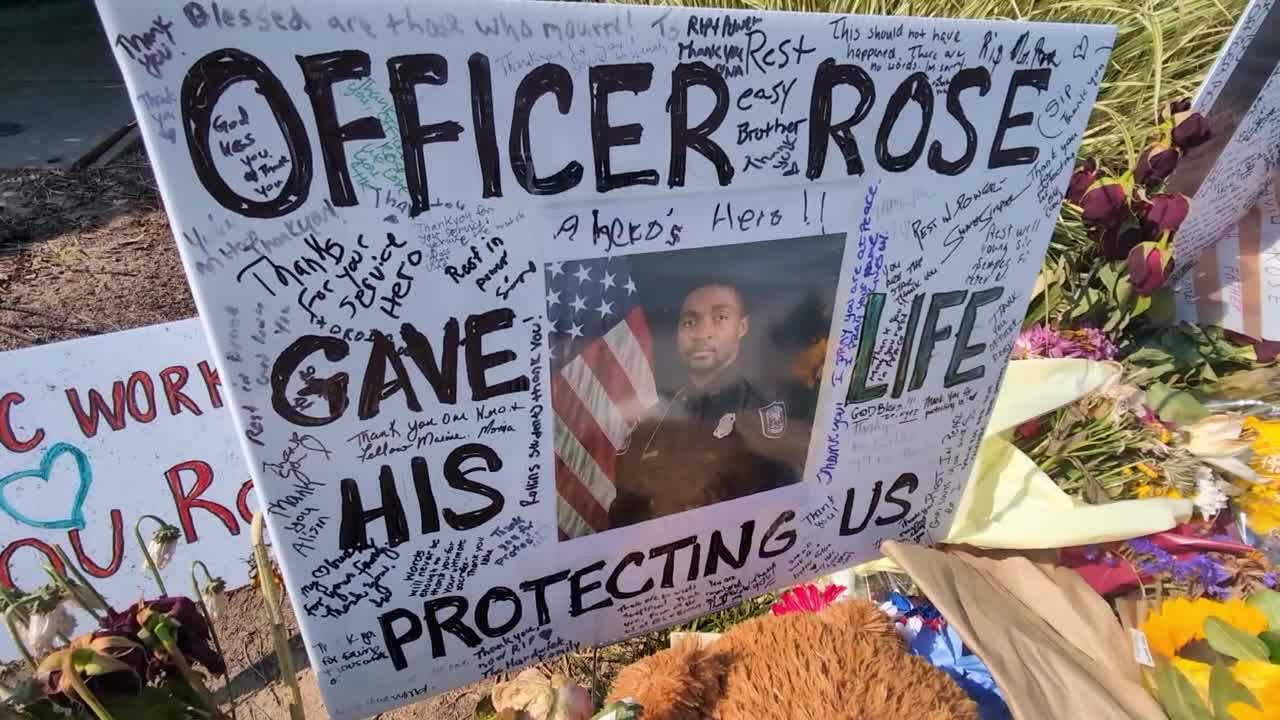 CDC shooting: Officer David Rose honored at memorial service