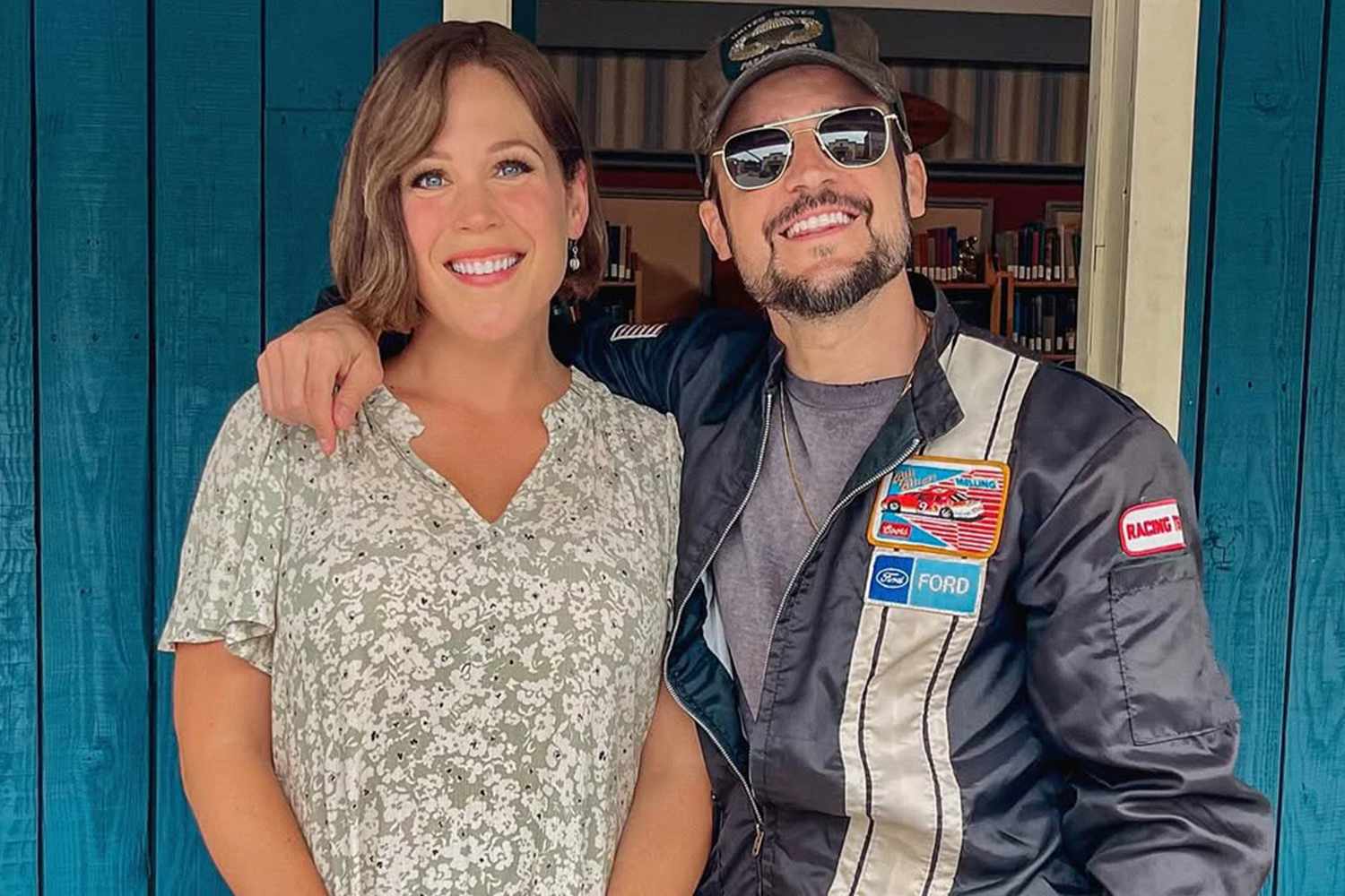 Hallmark Favorite Tyler Hynes Surprises Erin Krakow with a Visit to ...