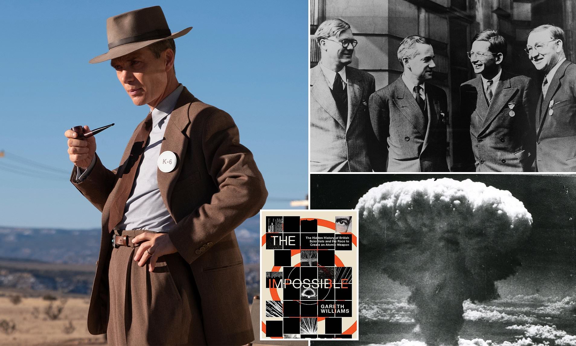 Forget Oppenheimer... how real brains behind atom bomb were BRITISH ...