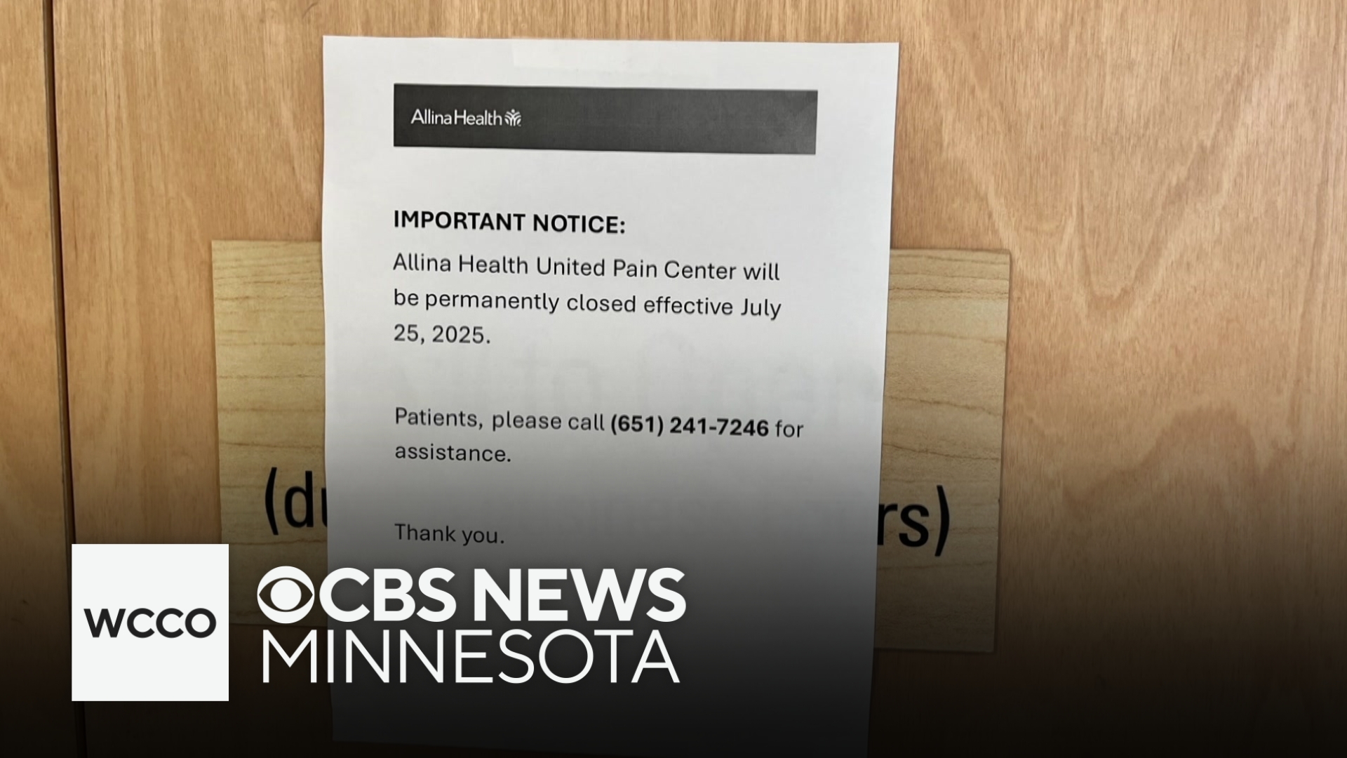 Patients left helpless after St. Paul pain clinic permanently closes