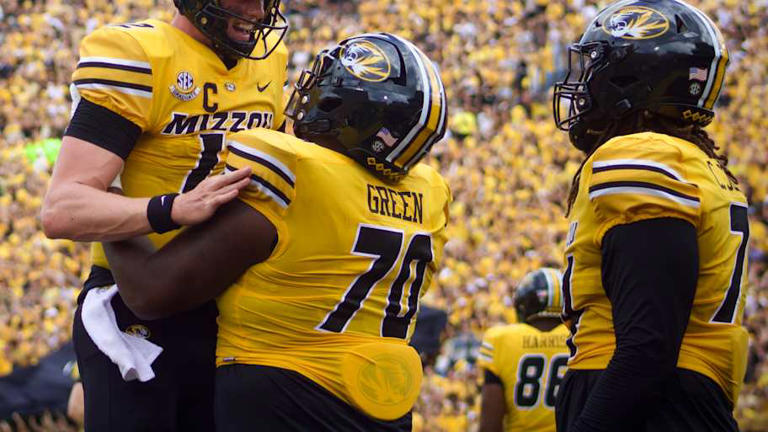 Mizzou OL Cayden Green Named to Sports Illustrated Preseason All ...