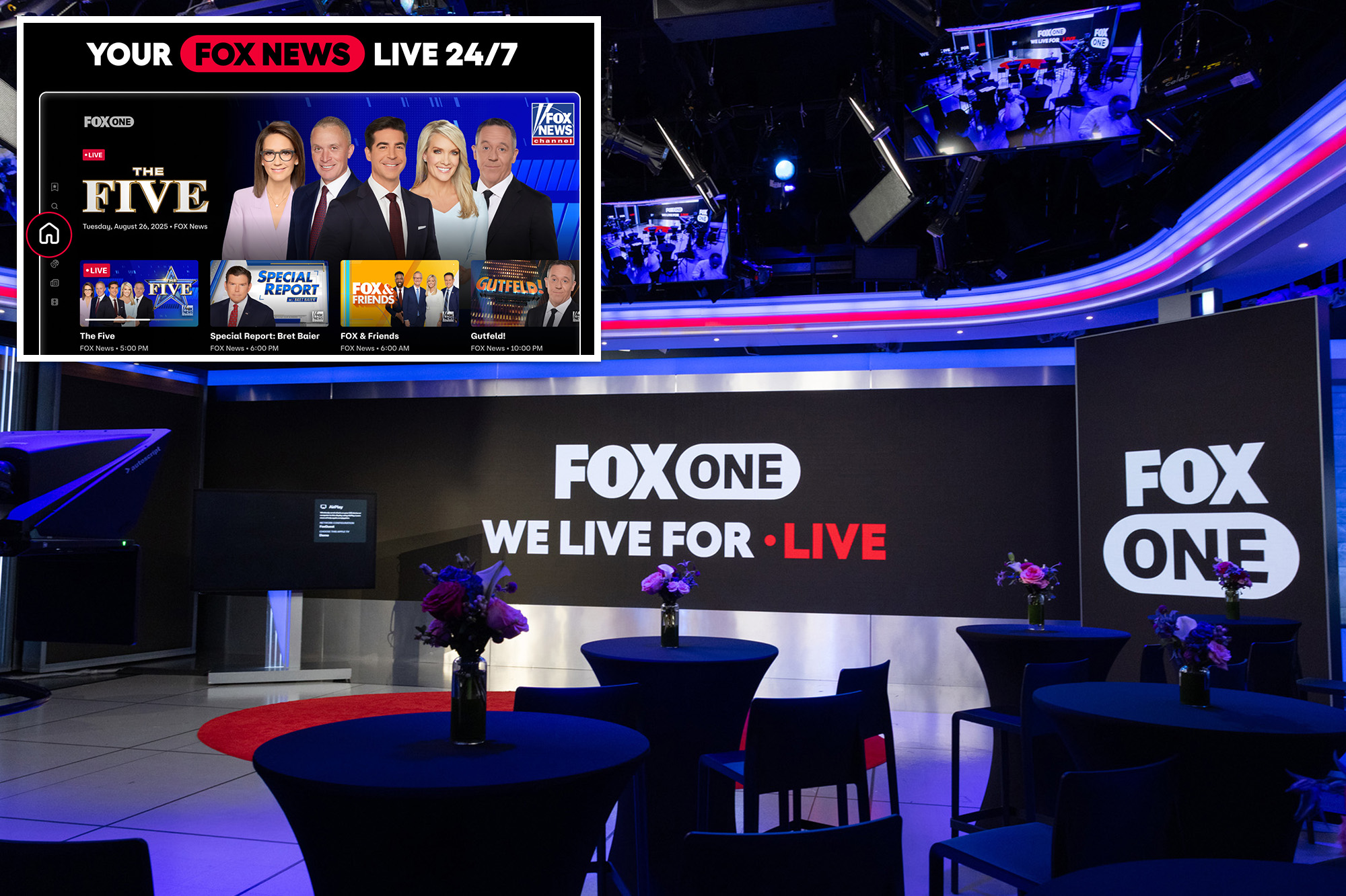 Fox One all-in-one streaming app launches — combines news, sports ...