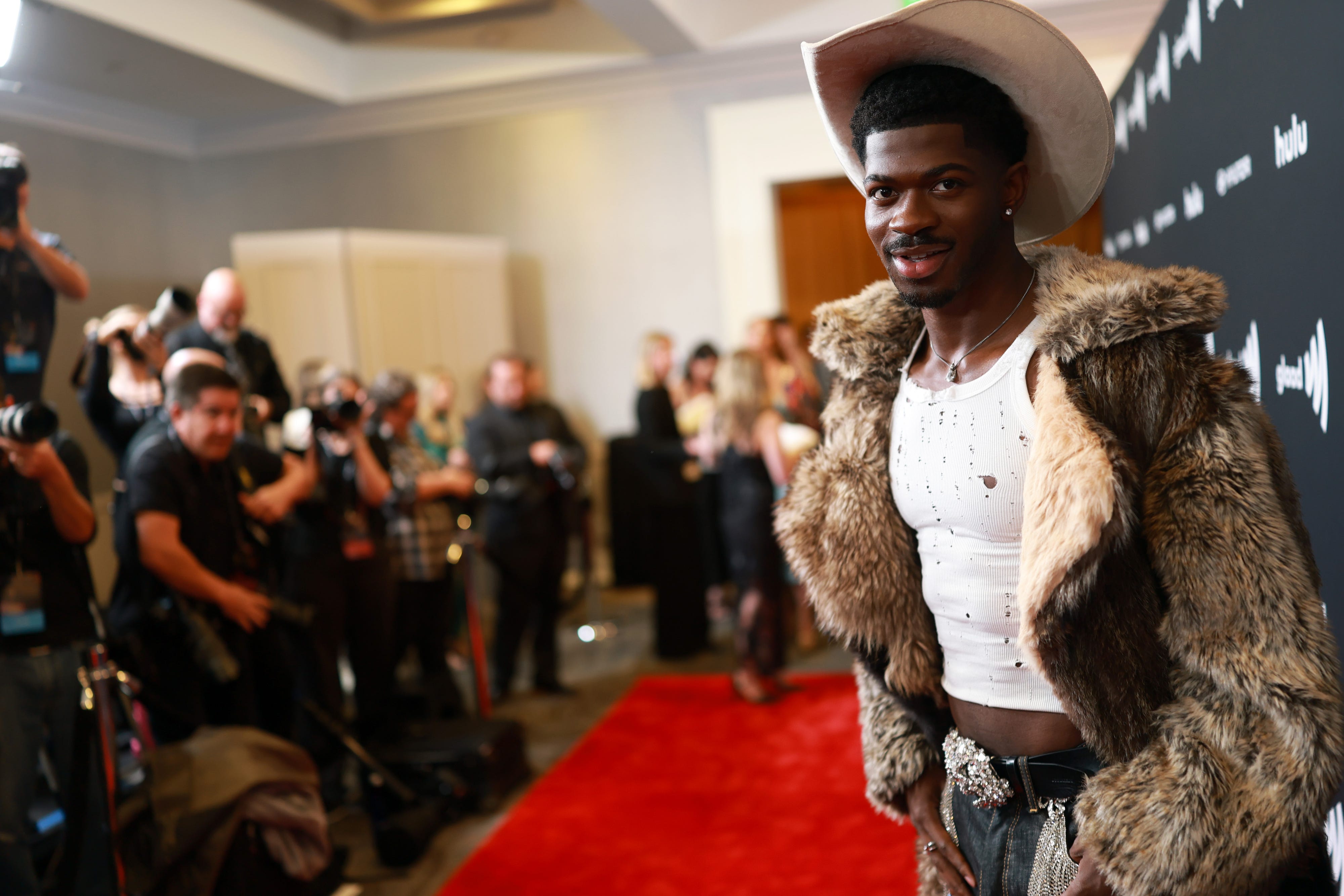 Lil Nas X hospitalized after walking around Studio City in his ...