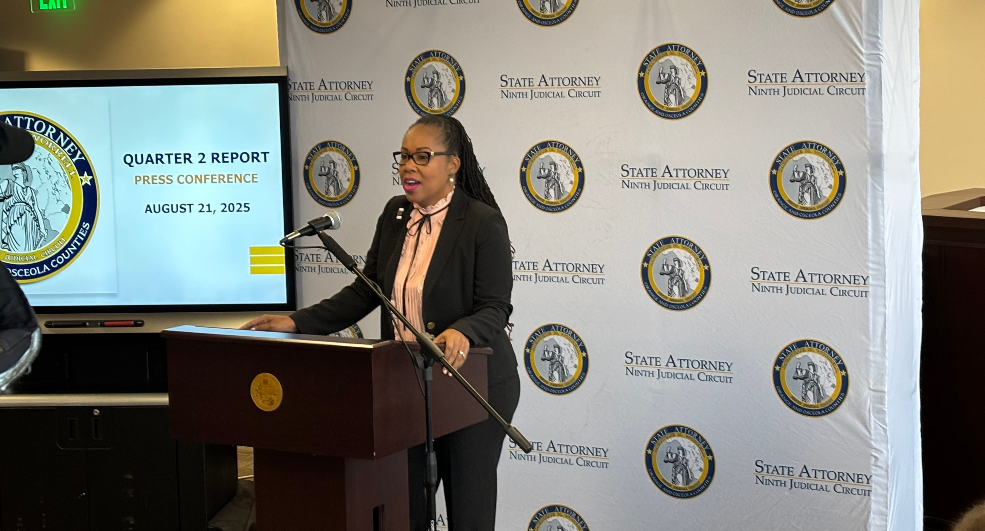 State attorney Monique Worrell says nonarrest case backlog is decreasing