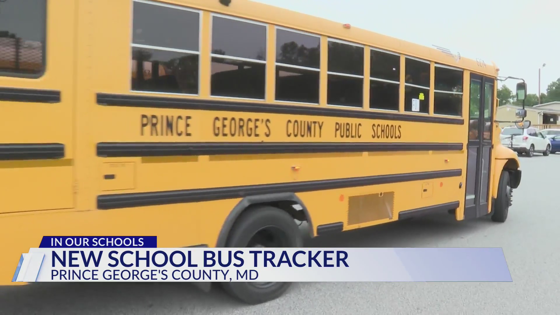 New school bus tracker in Prince George's County Public Schools