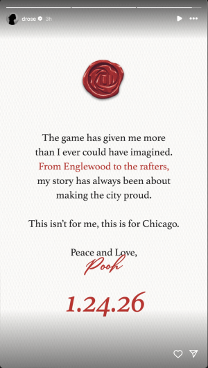 Derrick Rose Reacts to Chicago Bulls’ Jersey Retirement Announcement