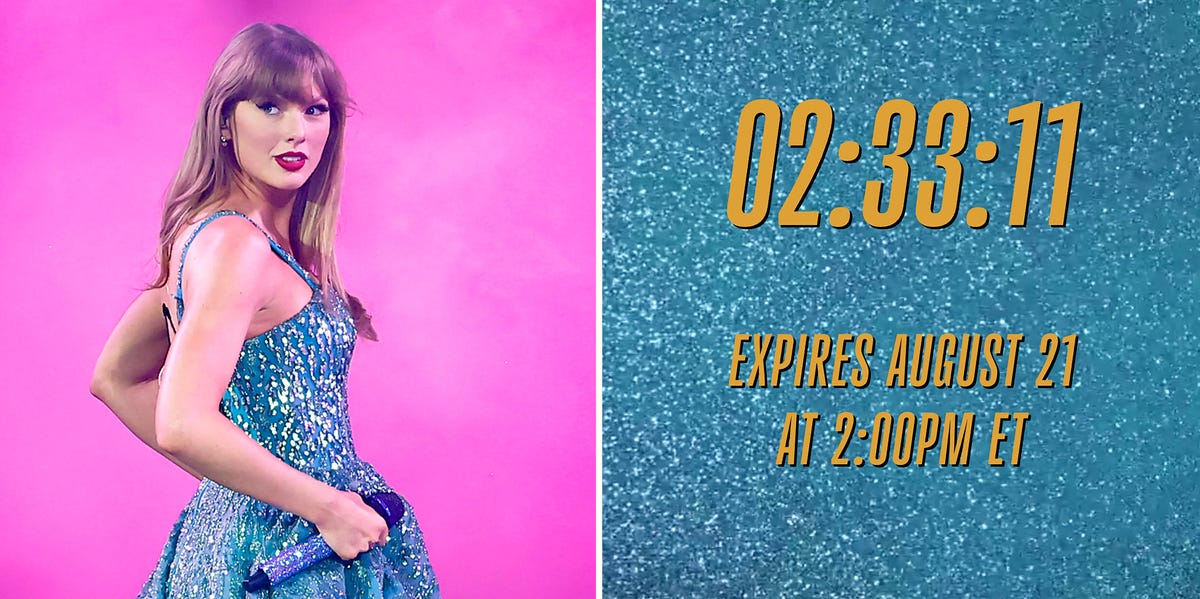 Taylor Swift Makes Announcement After Second Mystery 2 P.M. ET Countdown