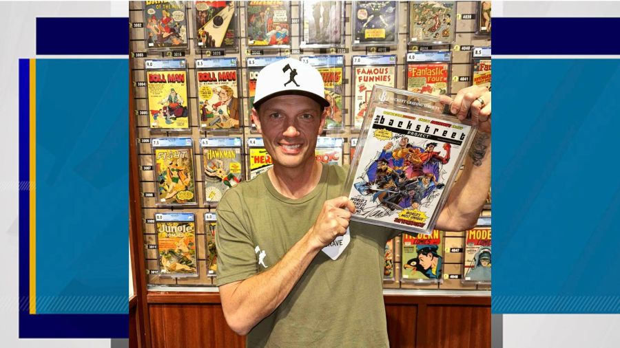 Backstreet Boys’ Nick Carter teams up with Las Vegas comic shop for charity