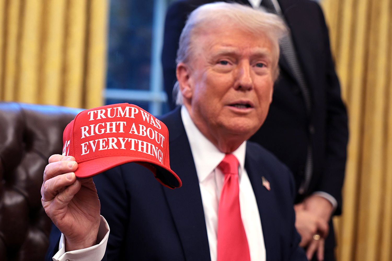 Trump Dedicates White House Room to MAGA Merchandise, Including 'Trump ...