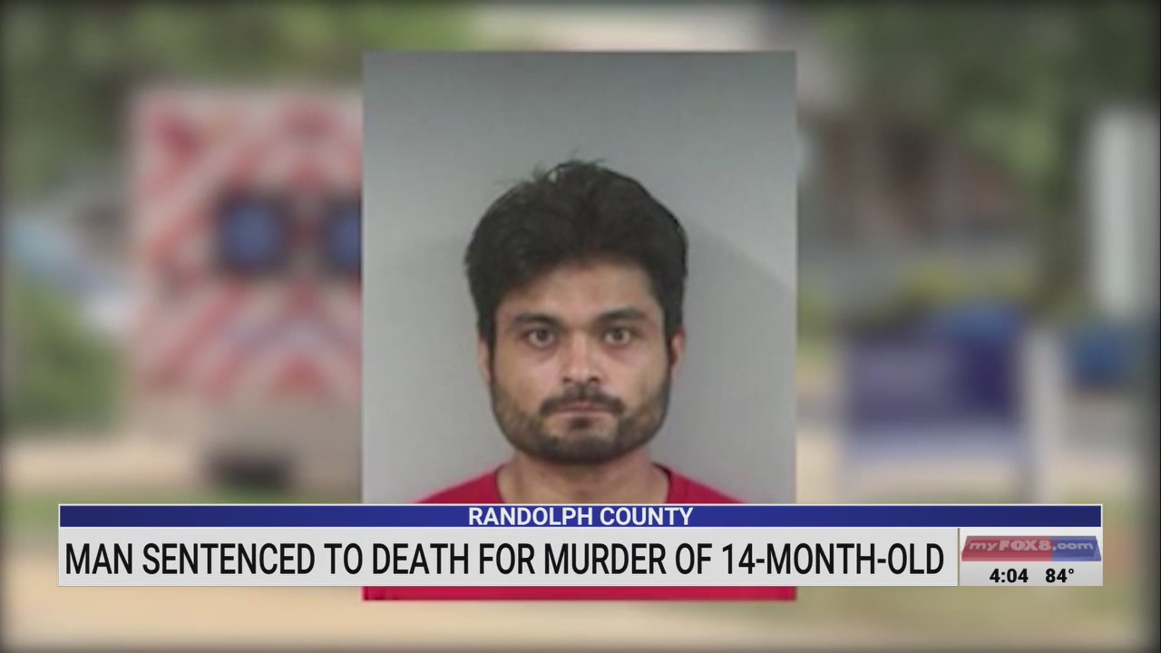 Man who abused, killed toddler sentenced to death in Randolph County