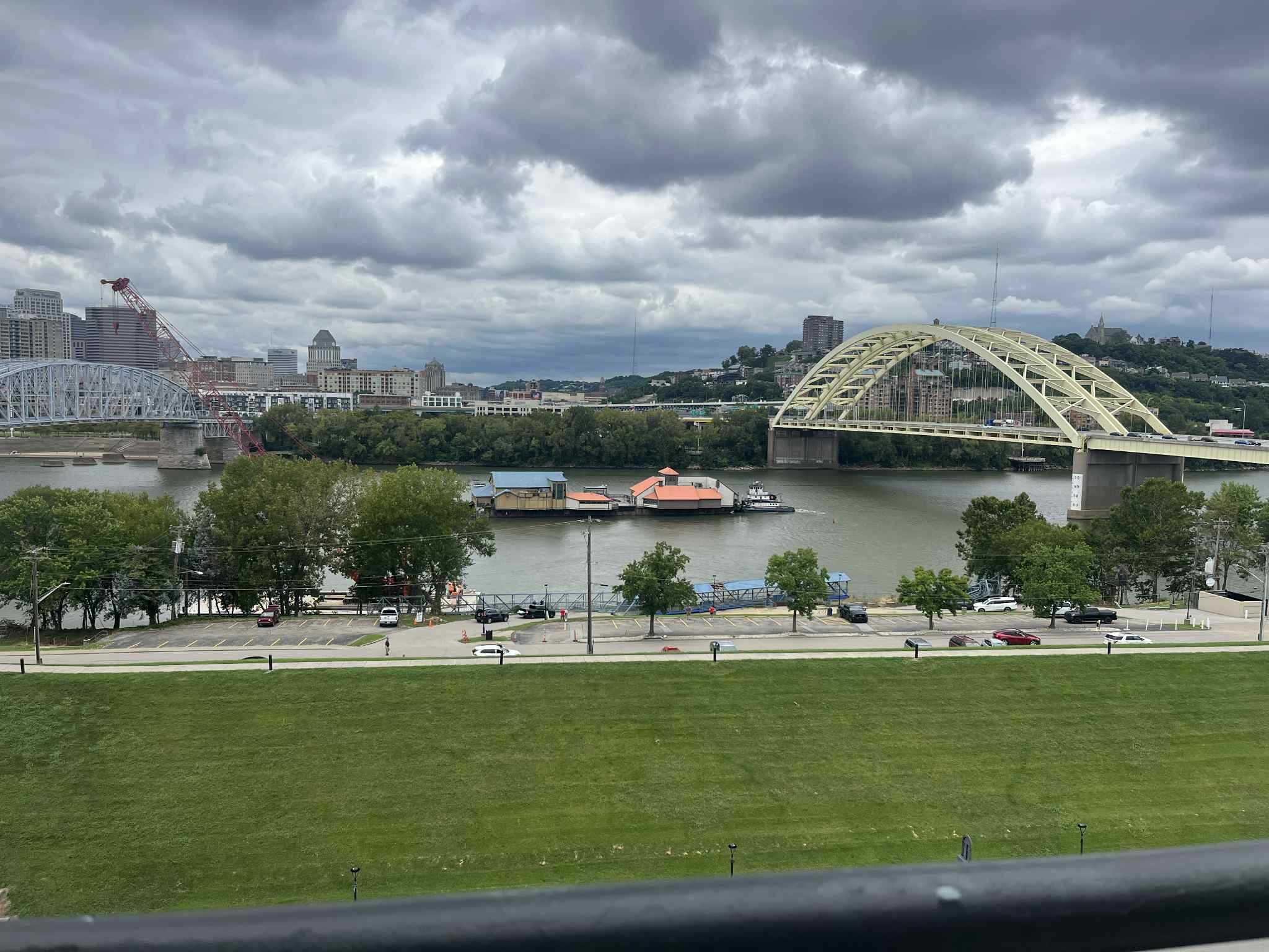 Hooters spotted floating down Ohio River after closing for good
