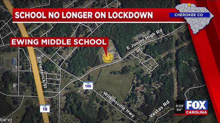 Police report lockdown lifted for middle school in Gaffney after shots ...