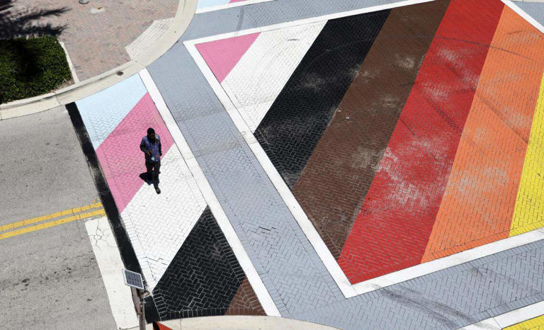 Florida's rainbow crosswalks are being painted over. Miami Beach could ...